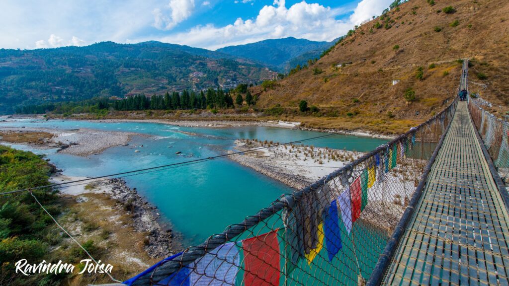 Punakha Suspension Bridge - Truly thrilling and massive - Ravindra Joisa